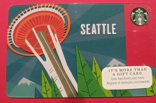 STARBUCKS CARD 2014 "SEATTLE SPACE NEEDLE" MINT~RARE~ GREAT PRICE~A ...