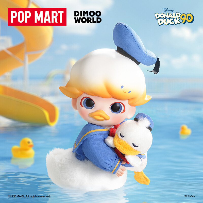 Authentic DIMOO Donald Duck 1/8 Mobile Doll Toy Gift Cute Doll Figure ...