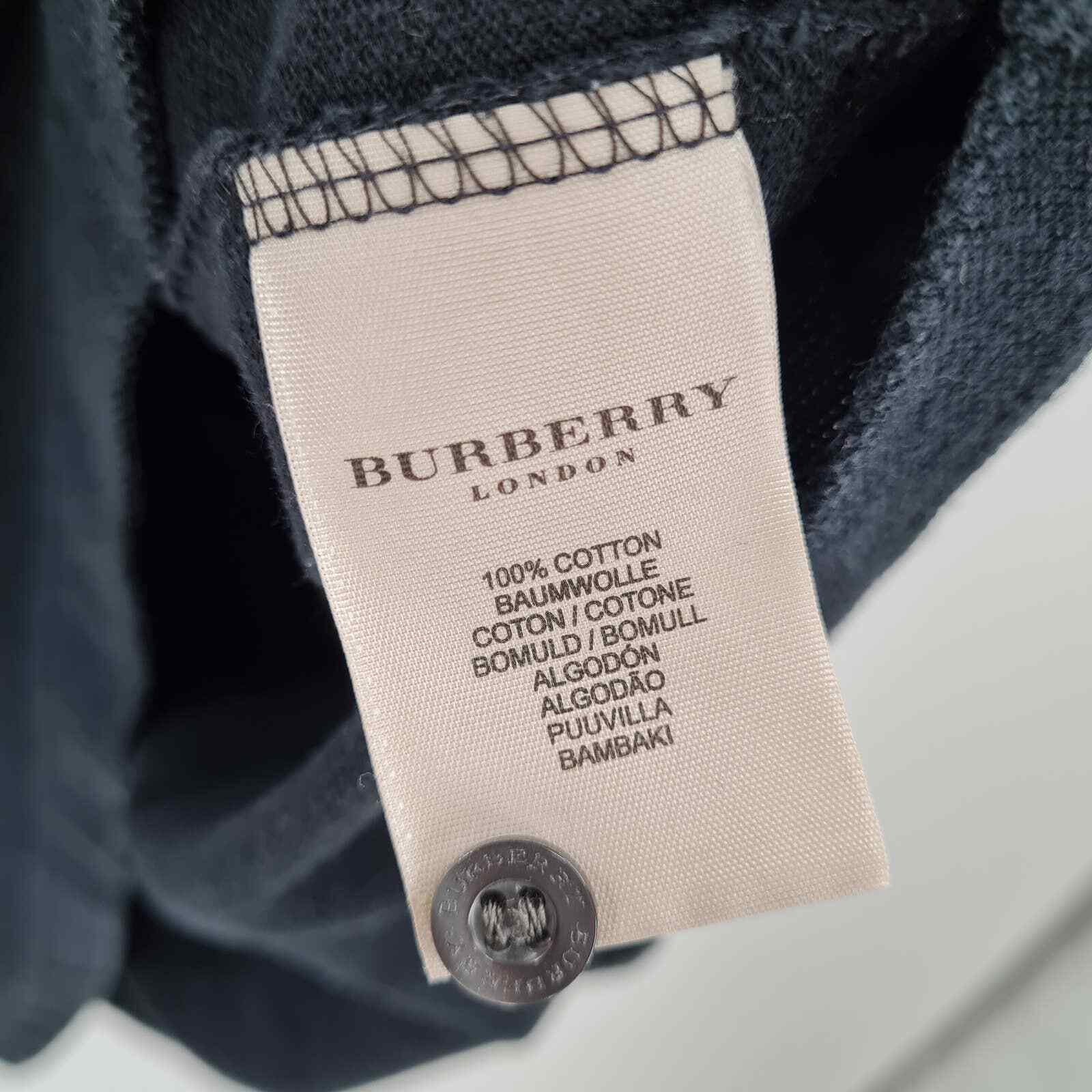Burberry London Men's Polo Shirt Black Size Small | eBay