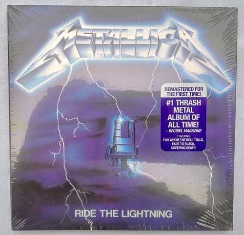 METALLICA Ride The Lightning Remastered Factory Sealed Digipak CD Hyper ...