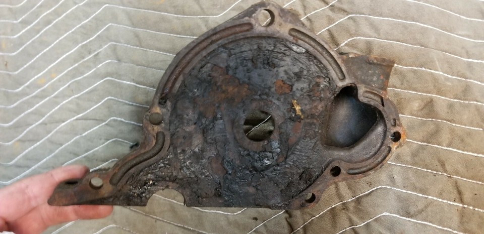 Model T Ford Engine Timing Cover water neck | eBay