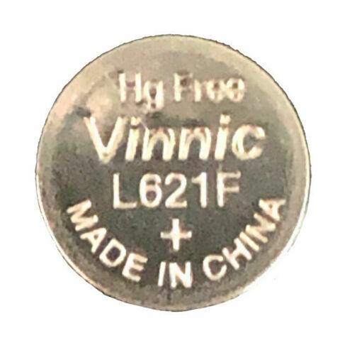 2 x Vinnic 364 LR60 Watch Battery AG1 L621F 1.5v Batteries LR60 164 621 ...