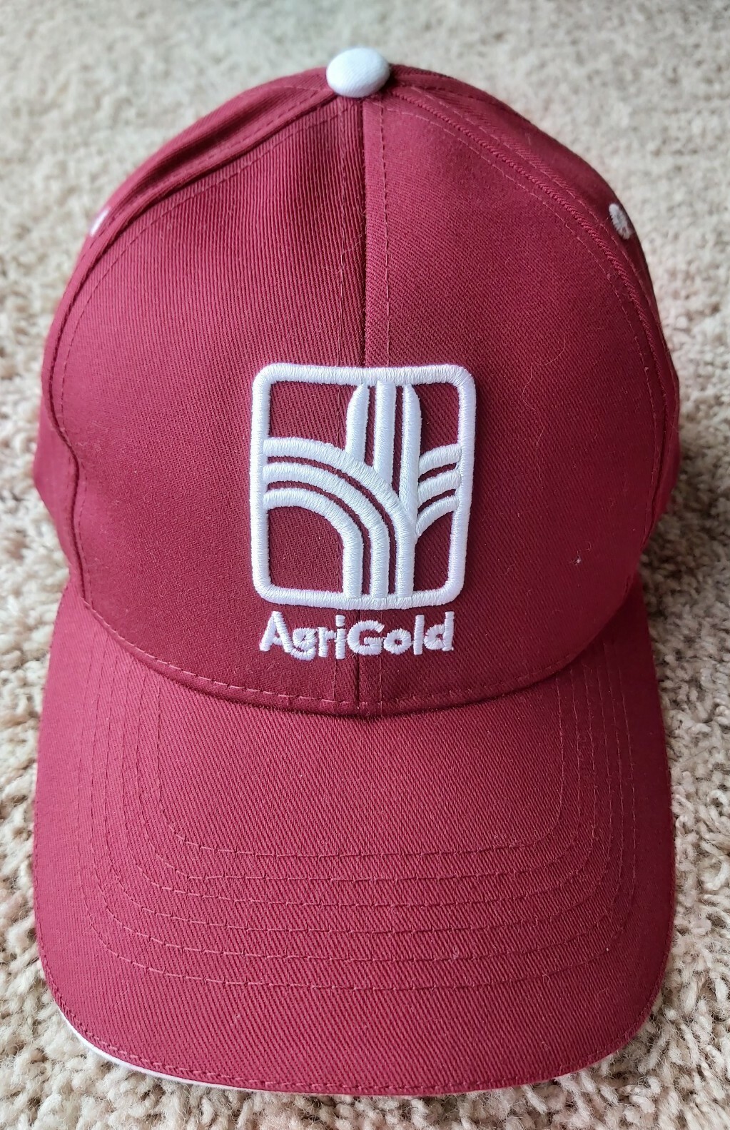NEW AGRIGOLD SEED COMPANY FARMER HAT CAP STRUCTURED SNAPBACK KPRODUCTS ...