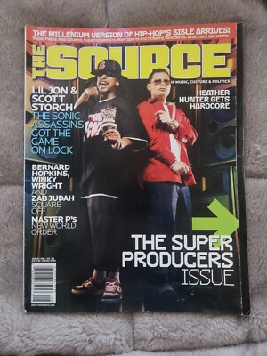 August 2005 The Source Magazine The Super Producers Issue Lil Jon ...