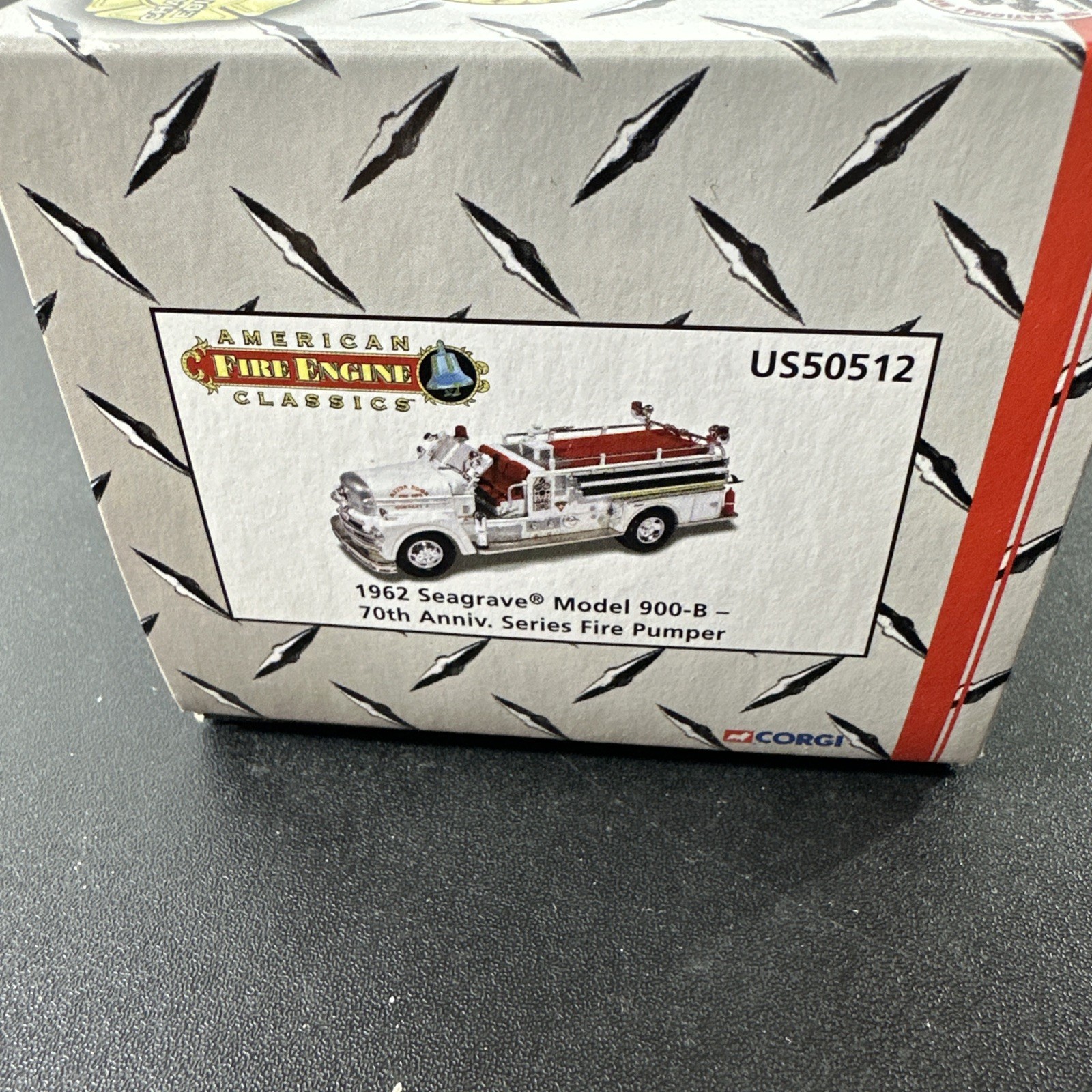Corgi #50811 1:50s Seagrave K Riverside Fire Dept. American Fire Engine ...
