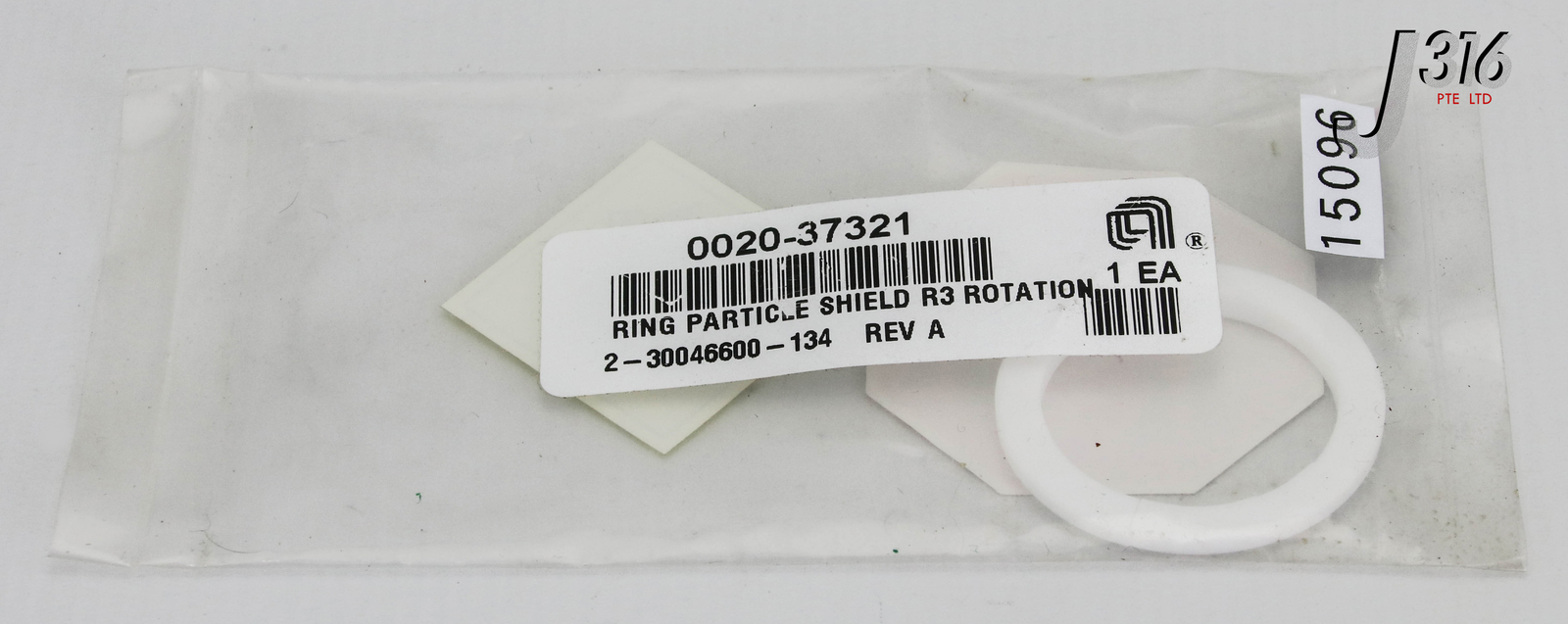 15096 APPLIED MATERIALS RING PARTICLE SHIELD R3 ROTATION (NEW) 0020 ...
