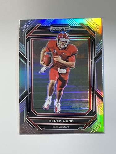 2023 Panini Prizm Draft Picks Derek Carr #29 Silver | eBay