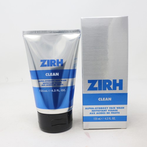 Zirh Clean Alpha-Hydroxy Face Wash 4.2oz/125ml New 679614310517| eBay