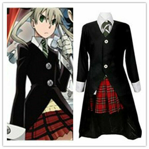 Maka Soul Eater Cosplay Costume