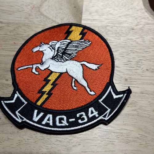 VINTAGE VAQ-34 US NAVY Flashbacks cold war PATCH | eBay