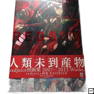 Redjuice Gashu Illustration Redbox W / Poster Art Works Book | eBay