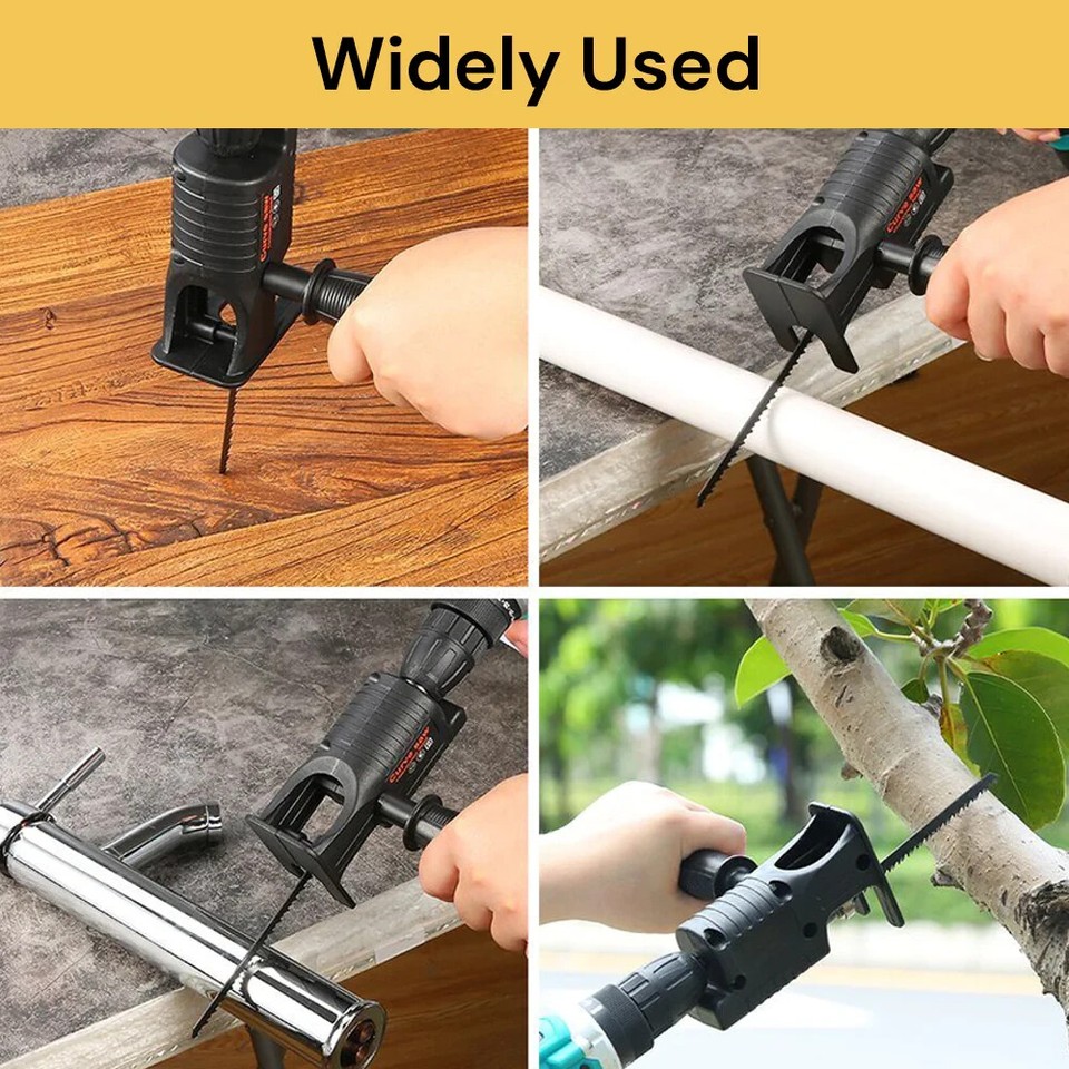 Electric Saws Reciprocating Drill Cutting Saw Machine Jigsaw Attachment ...