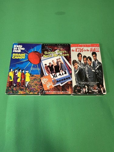 VHS Lot of 3 Kids in the Hall Best of, Brain Candy, Same Guys, New ...