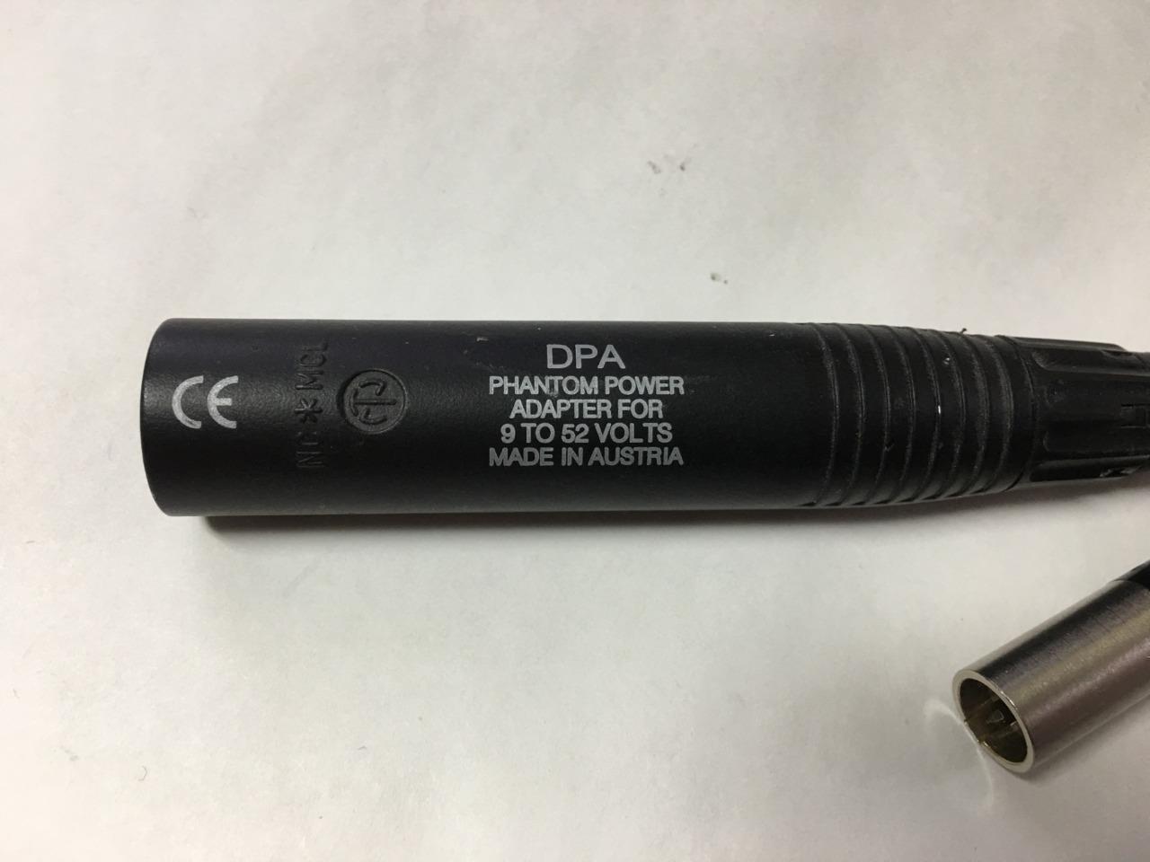 AKG DPA PHANTOM ADAPTER FOR 9 TO 52 VOLTS XLR TO 3 PIN CONVERTER MADE ...