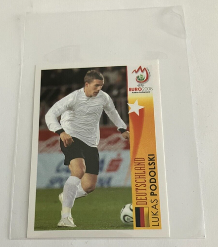 Image Vignette Sticker Cromo #506 Lukas PODOLSKI Allemagne PANINI EURO ...