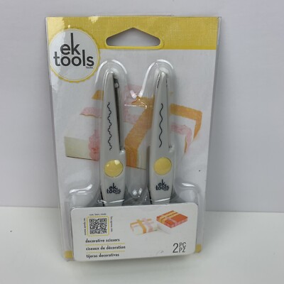 EK Tools Decorative Scissors 2 Pack | eBay