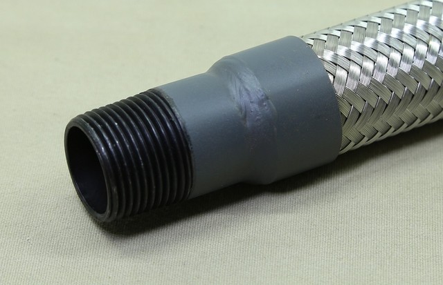 Universal Compressed Air Line Metal Flex Hose Tubing (HCS-7518) for ...