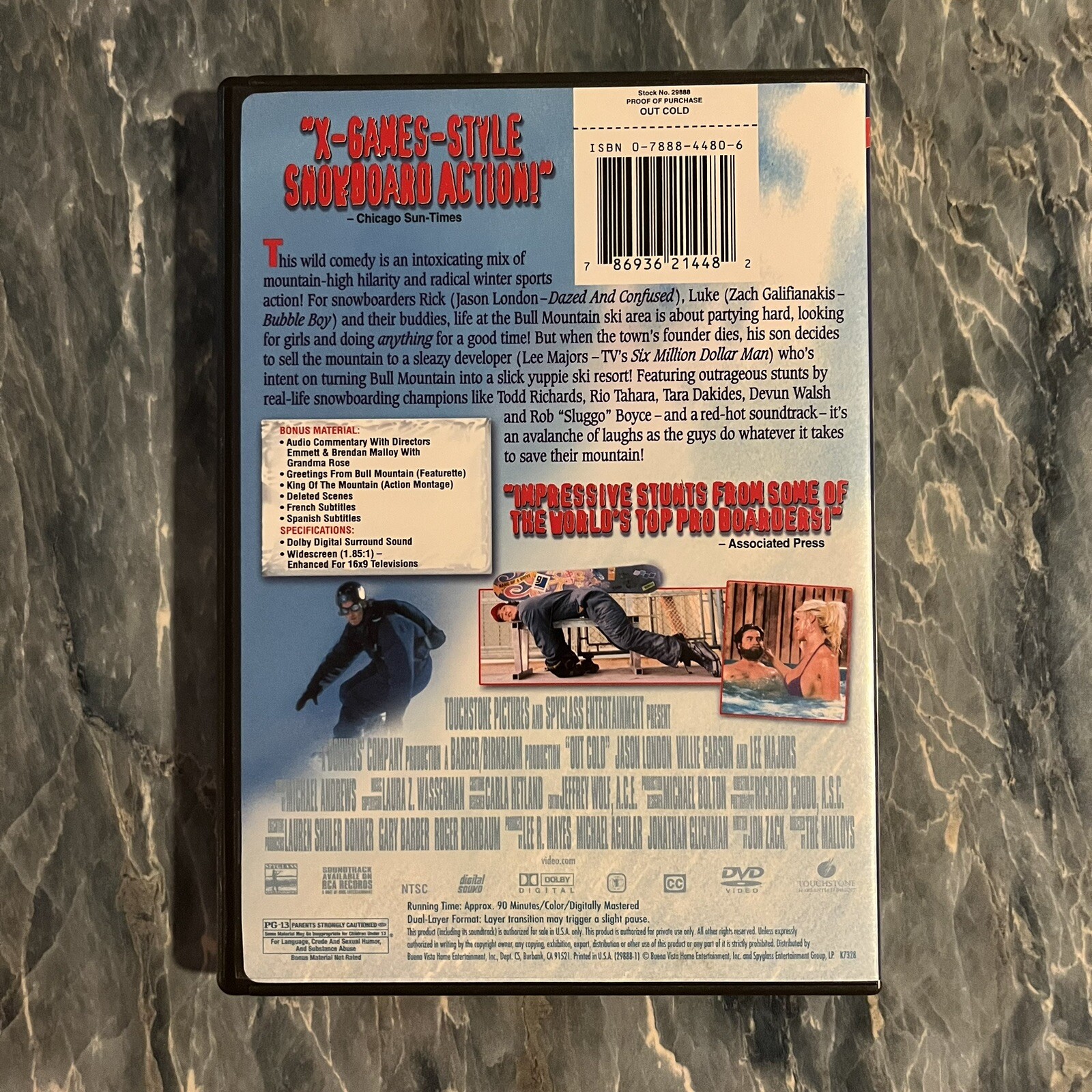 Out Cold (2001) - US DVD - RARE/OOP - Comedy 9398521489031 | eBay