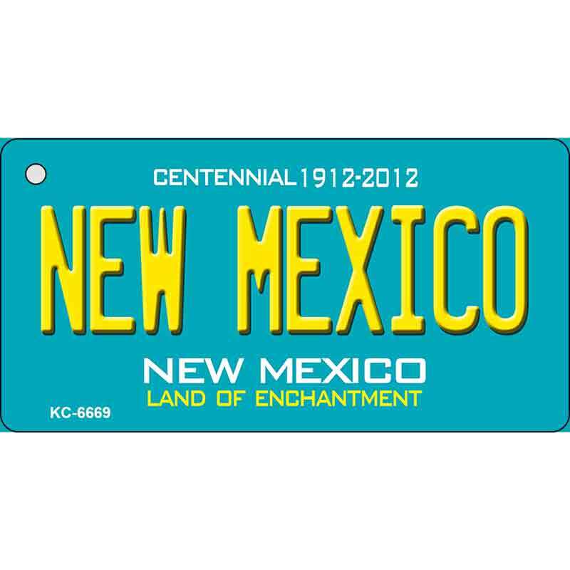 New Mexico Teal New Mexico Novelty Metal Key Chain KC-6669 | eBay
