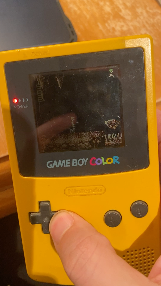 Nintendo Game Boy Color Handheld Game Console CGB-001 Yellow | eBay
