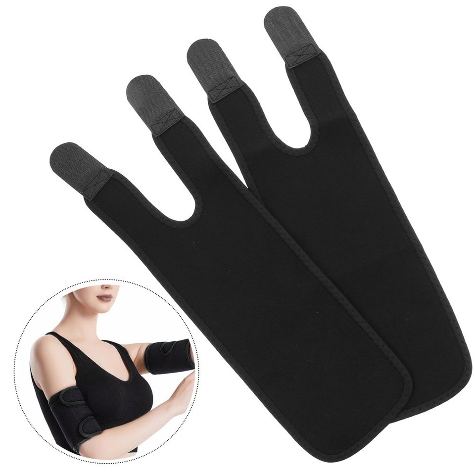 2 Pcs Stylish Creative Armbands Adjustable Arm Wraps Useful Sweating ...