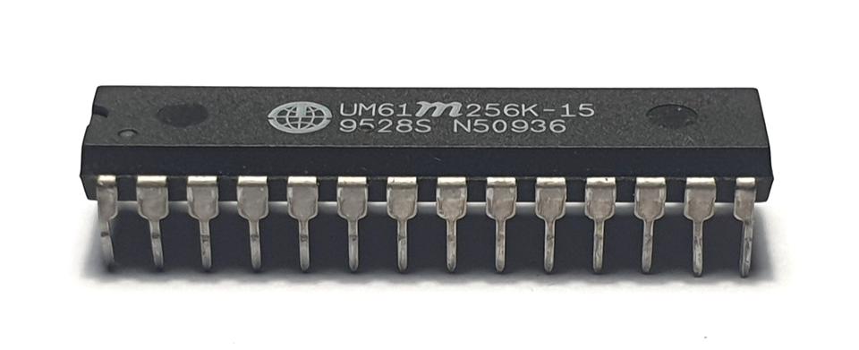 256K Sram Static Randon Access Memory Chip - 28 DIP - UM61M256K-15 - UK ...
