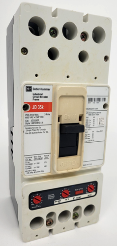JD3200 Cutler-Hammer Circuit Breaker JT3200T 200 Amp Trip - Next Day ...