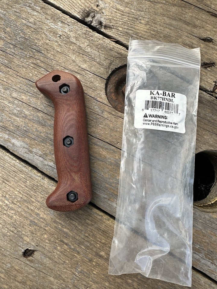 KA-BAR USA Becker BK2 Bk7 Bk9 Factory Micarta Scales | eBay