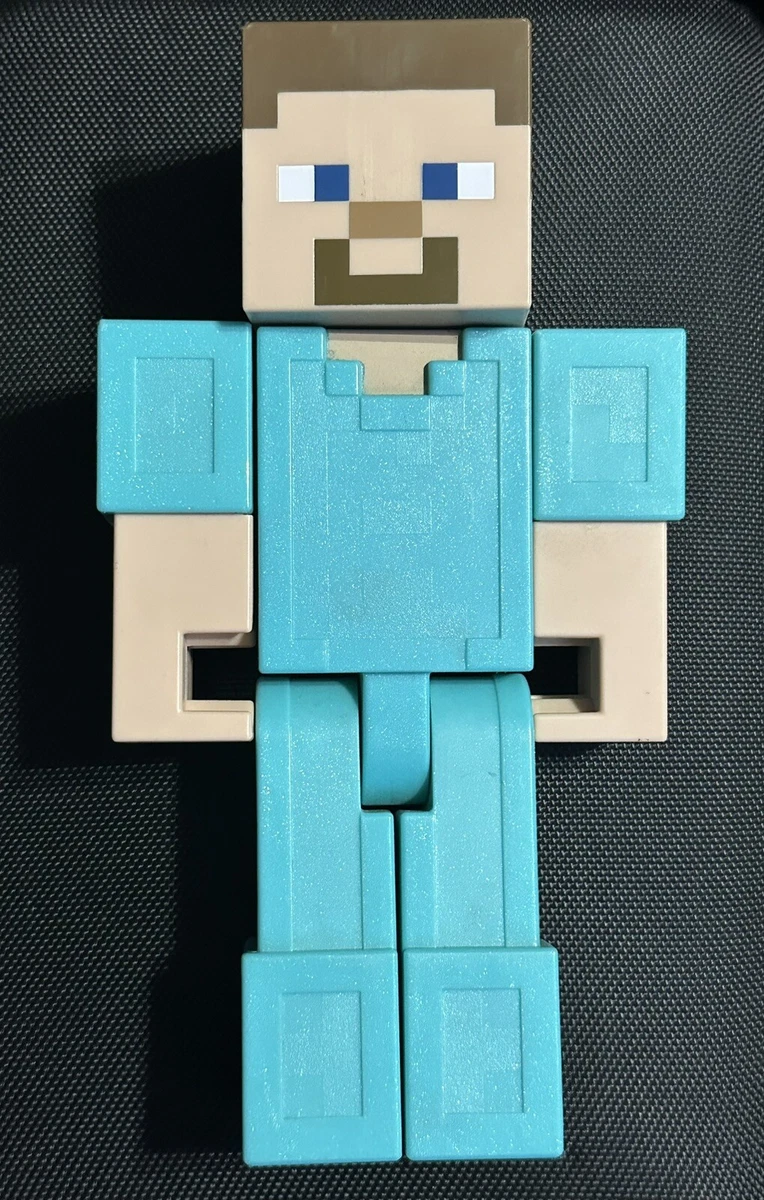 Papercraft Minecraft Steve With Armor