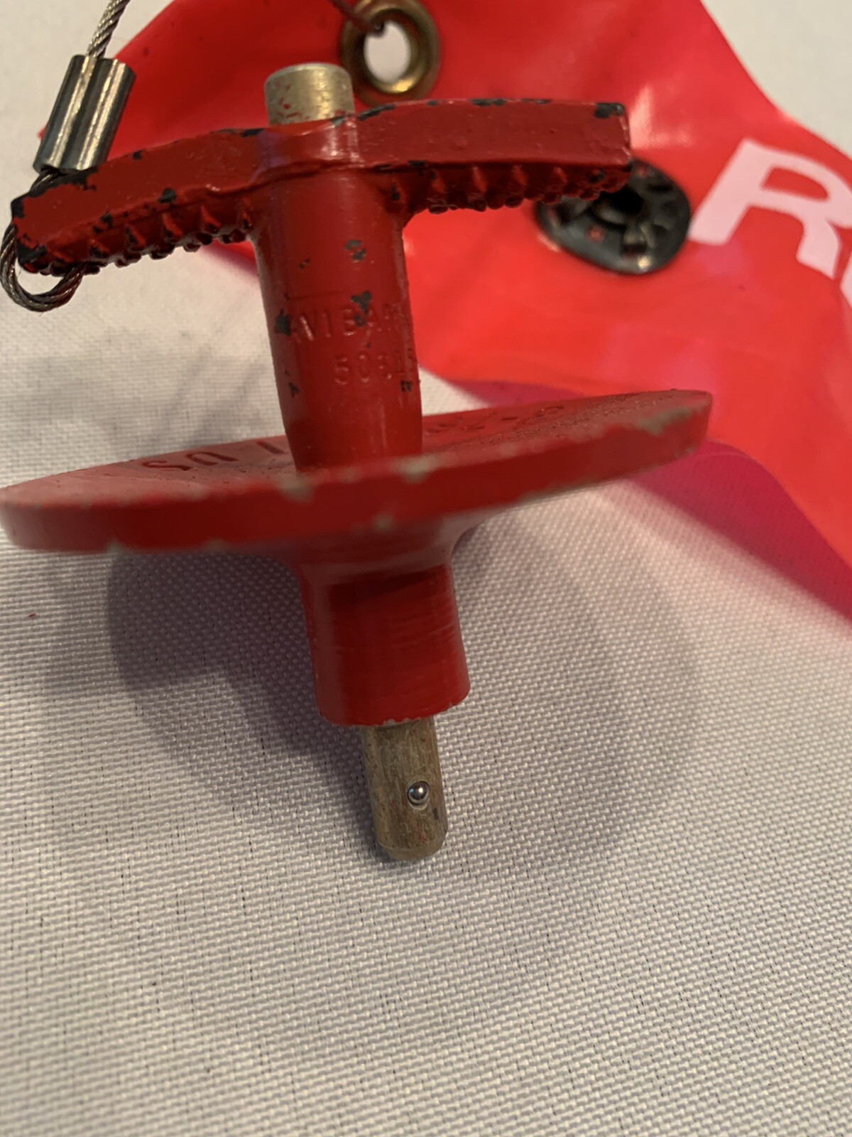 Pilot Ejection Seat Safety Pin With Flag New Old Stock Military Issue ...