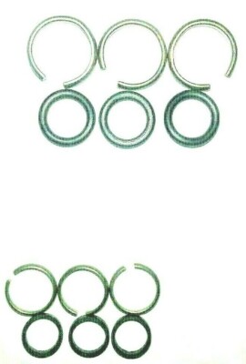 3/8" & 1/2" IMPACT WRENCH SOCKET RETAINING RING KITS 3 PAIR OF EACH | eBay