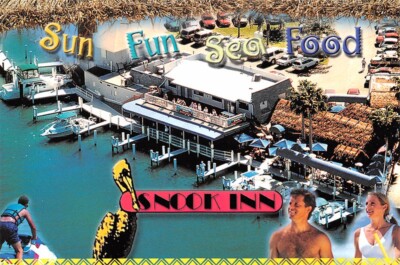 Snook Inn Restaurant Marco Island Florida Continental Size Postcard | eBay