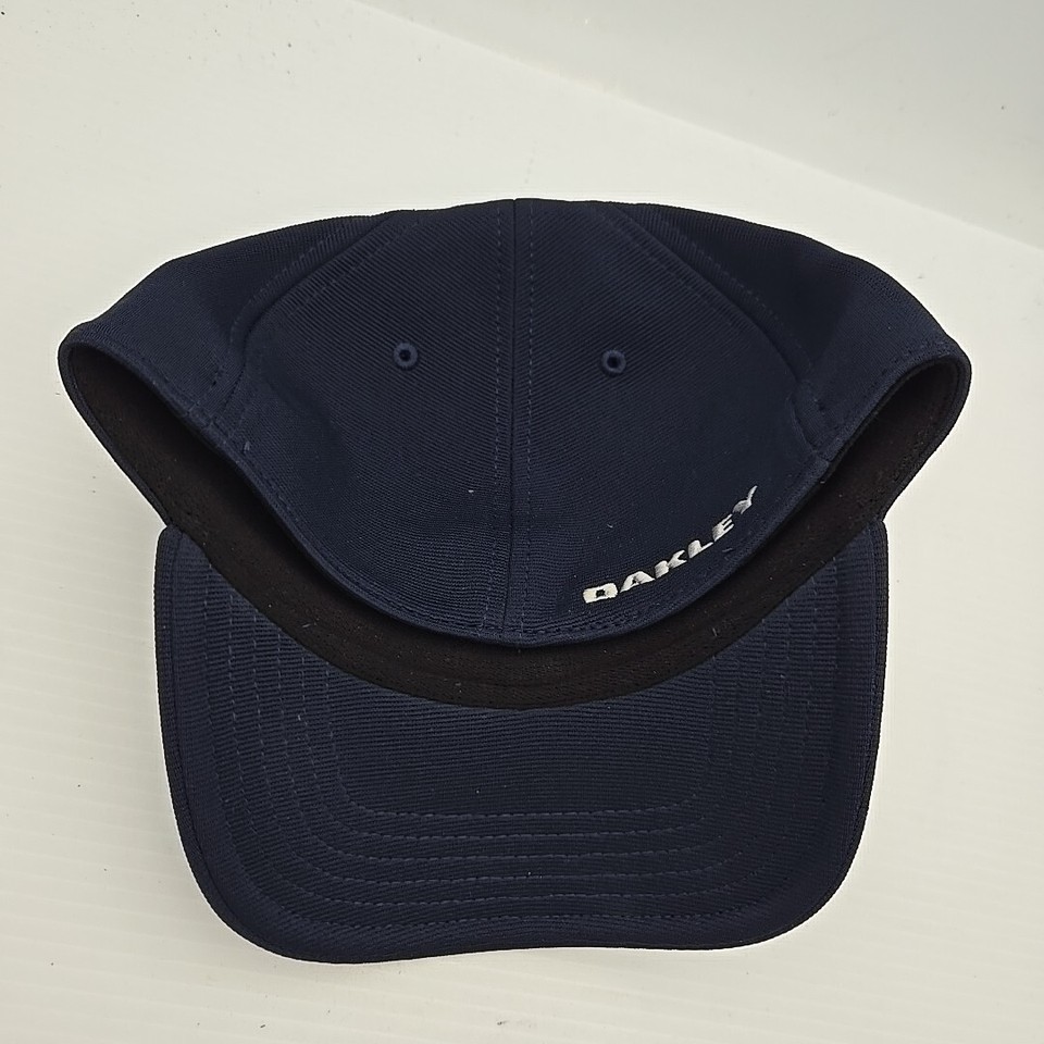 OakleyTincan Navy Blue/Matte Flexfit - Oakley S/M | eBay
