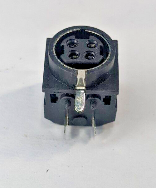 Pack of Six 4 Pin DIN PCB Power Socket Connector Kycon compatible KPJX ...