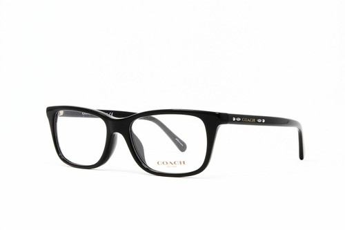 Coach HC6136U 5002 Black Demo Lens Size 51mm Women's Eyeglasses | eBay
