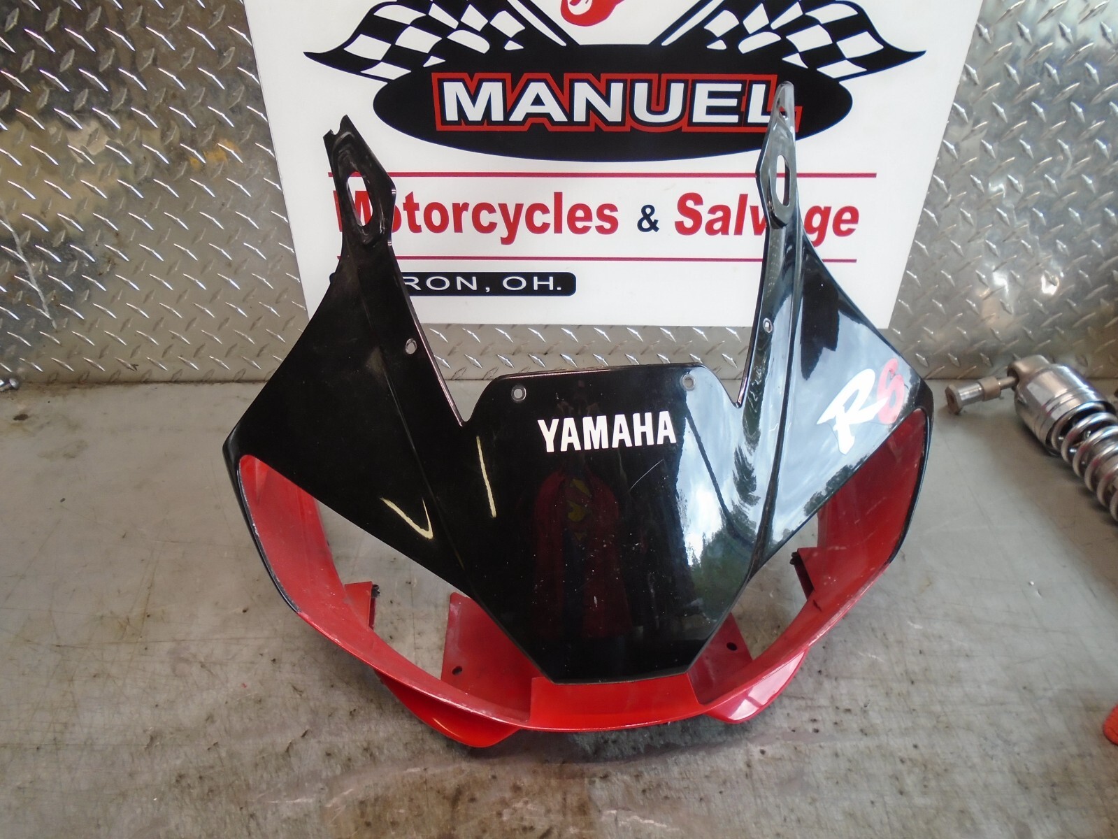 99-02 yamaha r6 oem upper fairing 5EB-W283G-50-4X | eBay