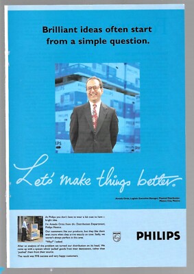 Philips Amado Ortiz Distribution Department Philips Mexico 1996 Vintage ...