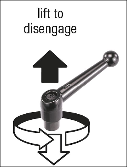 UNIMAT SL/DB Tool Post Lever | eBay