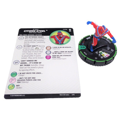 Heroclix DC Rebirth Citizen Steel 023b Uncommon Prime | eBay