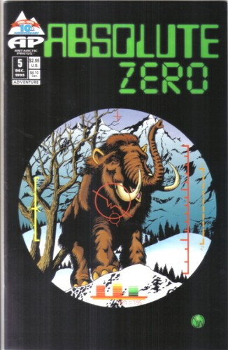 Absolute Zero Comic Book #5 Antarctic Press 1995 NEAR MINT NEW UNREAD ...