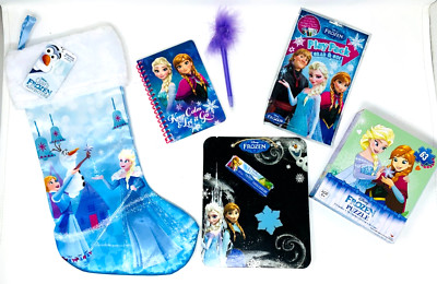 Frozen Elsa and Anna Christmas Stocking Bundle 6 Pcs Disney Princess | eBay
