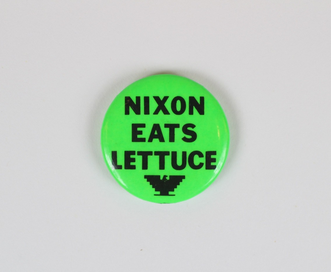 1970's Anti Richard Nixon UFW United Farm Workers Boycott Protest ...