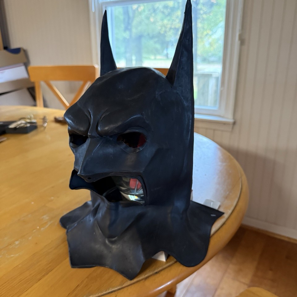 Vintage 1997 DC Comics Batman Rubber Mask Adult Size | eBay UK