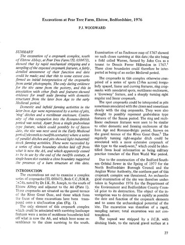 Excavations at Pear Tree Farm, Elstow, Bedfordshire 1976 | eBay UK