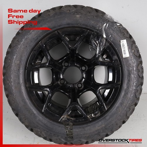 1 NEW 20x10-12 Steeleng All Terrain 4 PLY Tire & 12x7 Steeleng Black ...