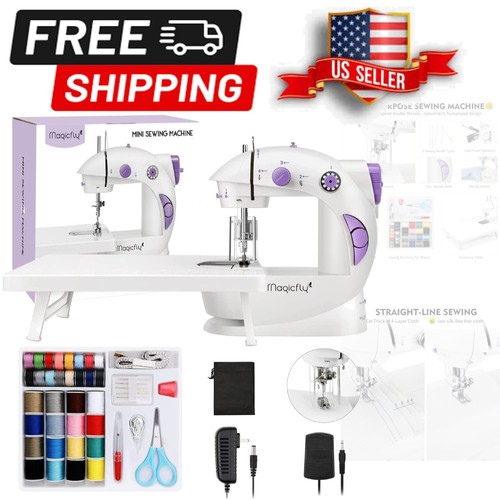 Beginner-Friendly Dual-Speed Sewing Machine - Lightweight, Portable ...
