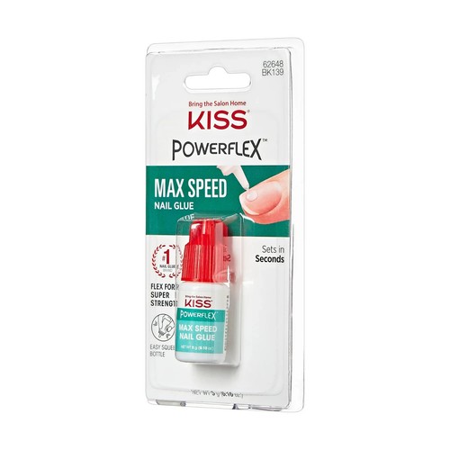 KISS PowerFlex Super Strength Instant Bond Maximum Speed Nail Glue - 0. ...