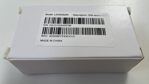 Xfinity LDHD2AZW Wireless Door Window Sensor 2.0 Home Security New In ...