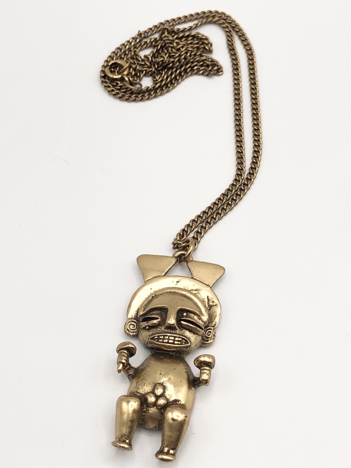 Vintage Alva Museum Replicas Reproductions Gold Triba… - Gem