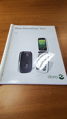 DORO PHONE EASY 612 PRINTED INSTRUCTION MANUAL USER GUIDE 66 PAGES A5 ...